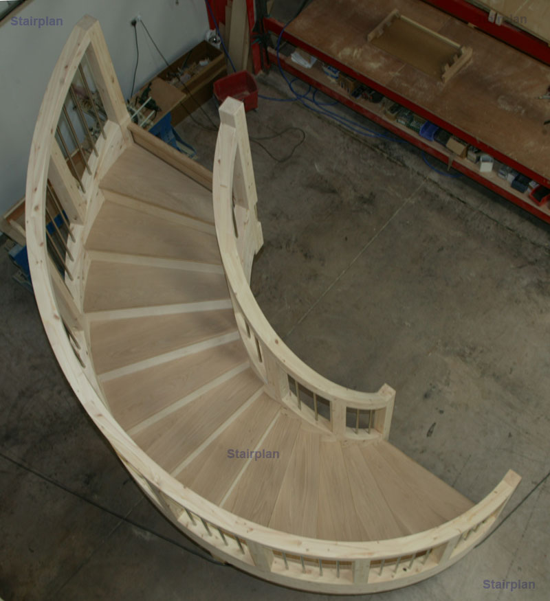 Stairplan C Staircase | Feature Geometric Circular Staircase